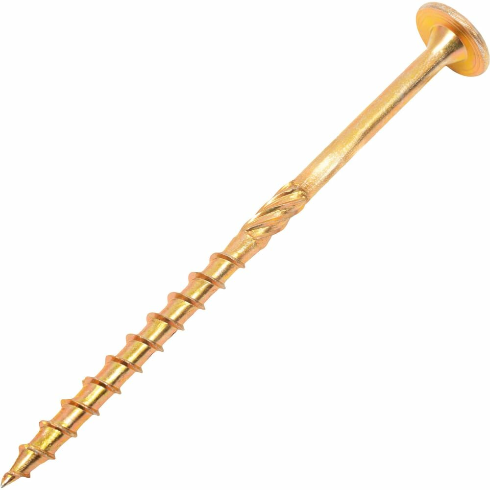 Острый тарельчатый конструкционный саморез Gigant 6x100 100 шт