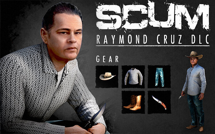 SCUM - Raymond Cruz Character Pack (Steam; PC; Регион активации РФ, СНГ)