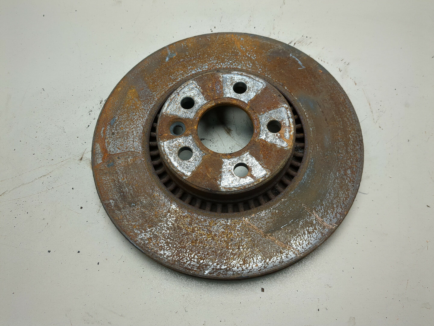 Диск тормозной передний Land Rover Freelander 2 Б/У