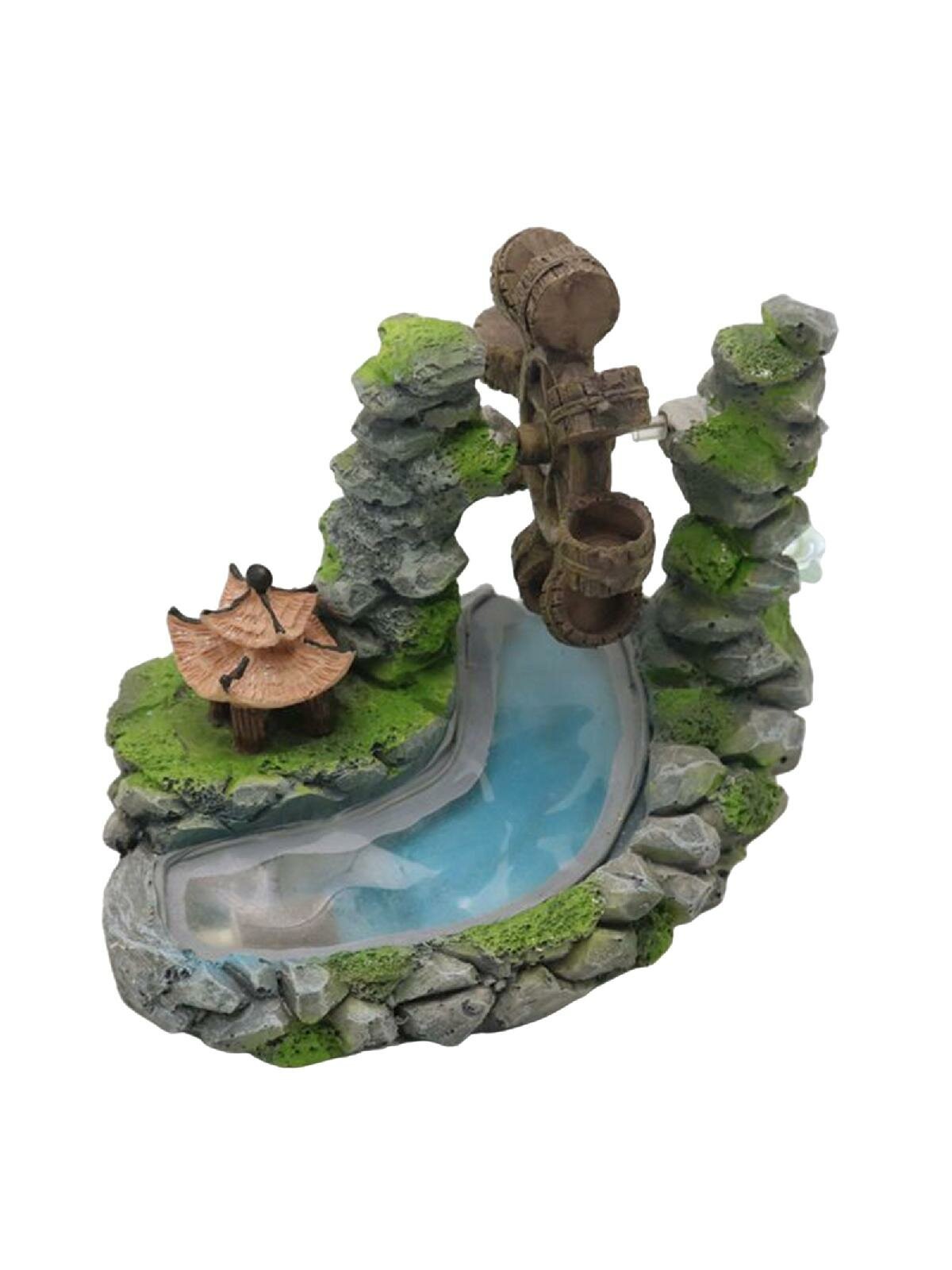 Креативный аквариум для рыб, ветроколесо, водяное колесо