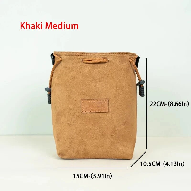 Сумка для фотоаппарата instax mini 12 EVO NoEnNameNull Khaki Medium