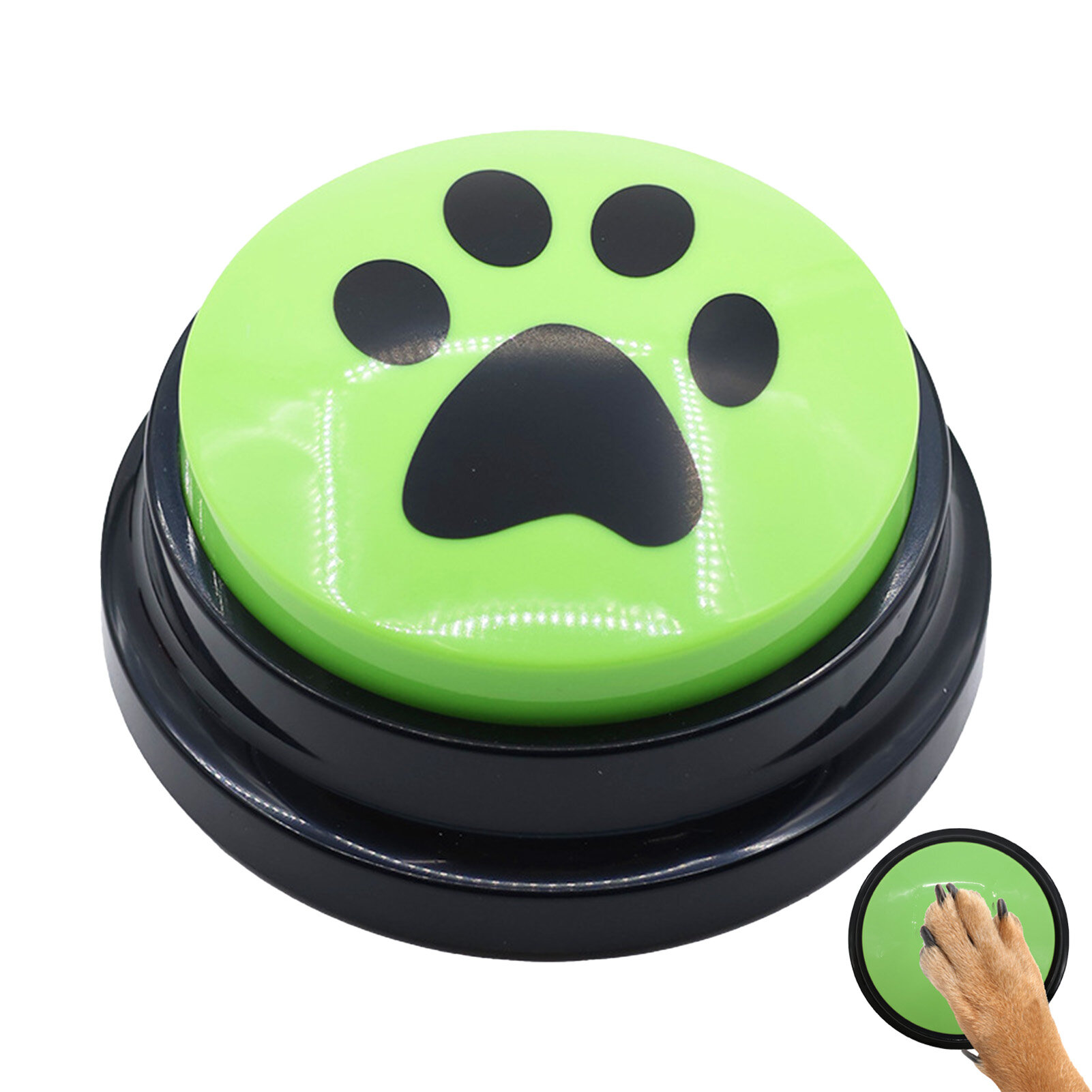 Кнопка для обучения питомцев со звуком, игрушка для общения с собакой, звукозаписывающее устройство