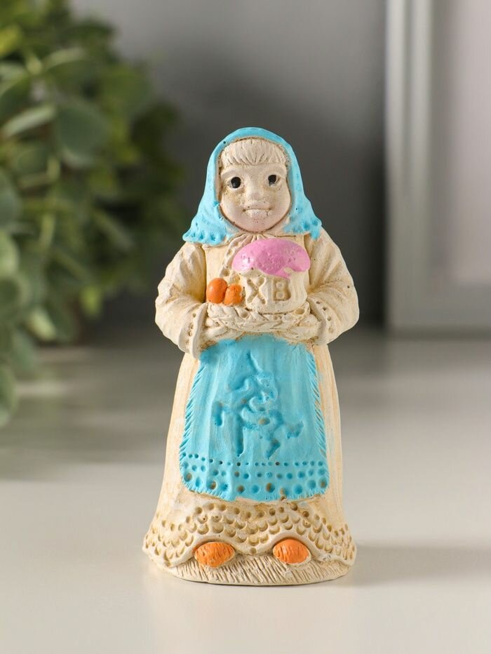 Фигурка гипс Баба пасхальная , 9 4 см