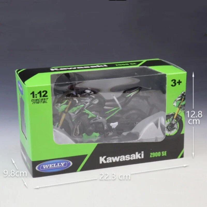 WELLY Kawasaki Z900 SE 1:12, BOX