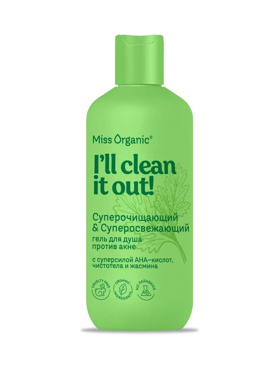 Гель для душа против акне Суперочищающий и Суперосвежающий M