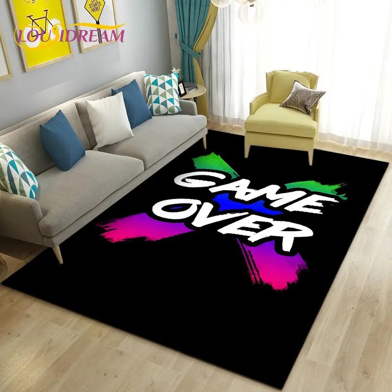 Черный коврик в игровую комнату LOUSIDREAM, 26