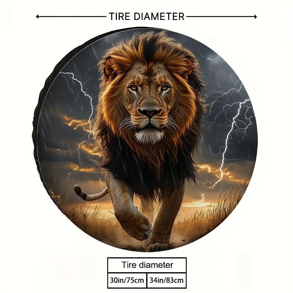 Чехол на запасное колесо, диаметр до 15"