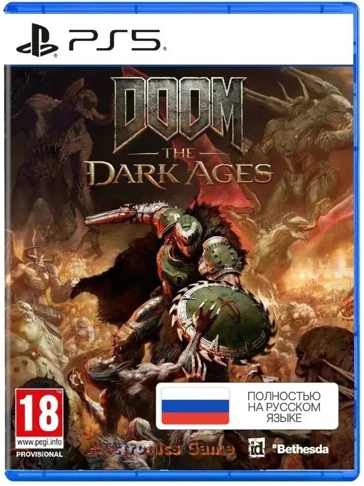 Игра Doom The Dark Ages (PlayStation 5, PlayStation 5 Pro, Русская версия)