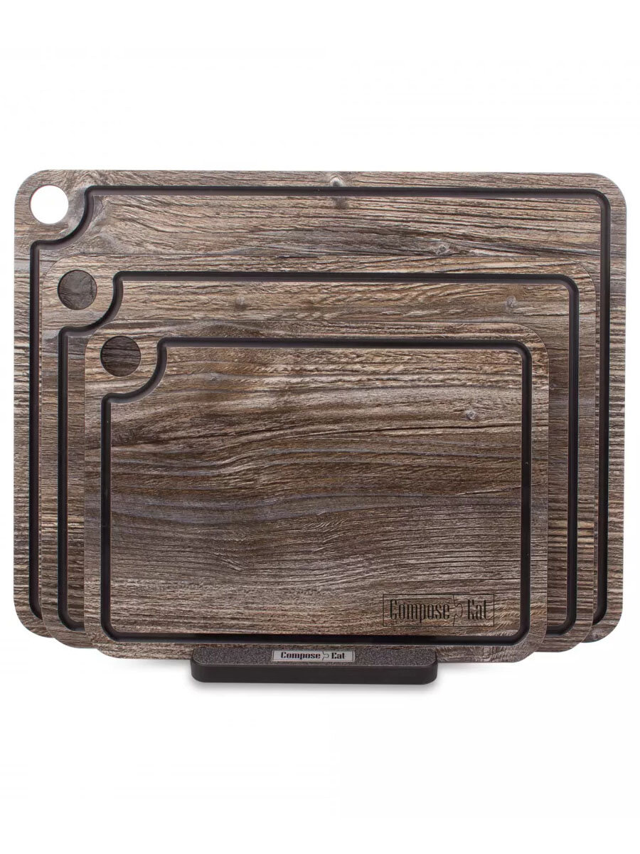 Набор разделочных досок на подставке ComposeEat Elegance дуб прованс