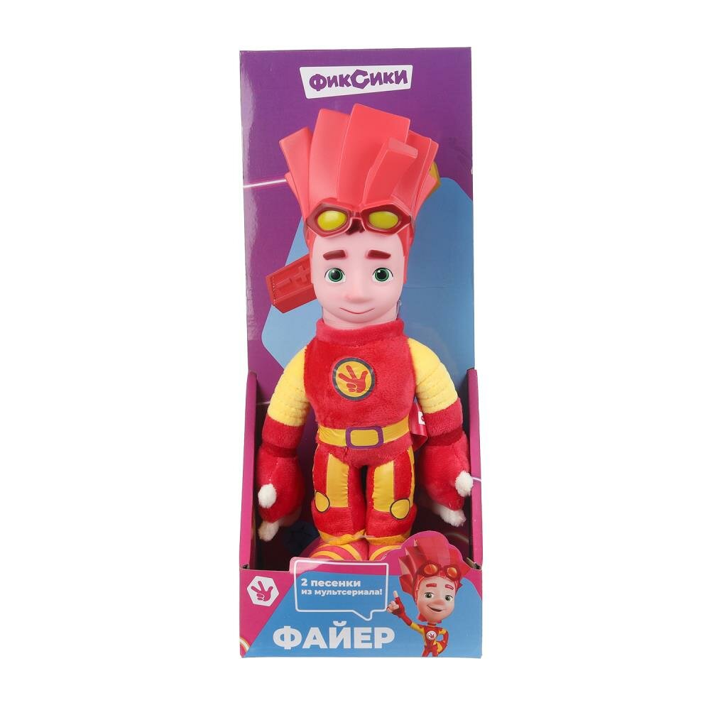 Мягкая игрушка Мульти-Пульти Фиксики Файер, 27 см FIX001-005-25