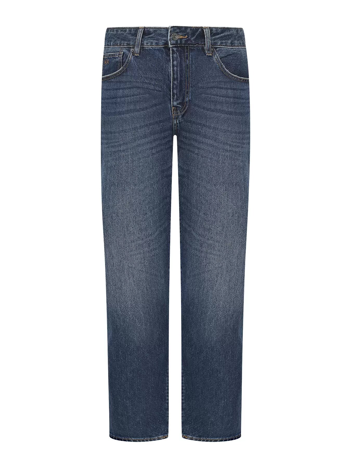 Джинсы зауженные Armani Exchange, размер 38L, синий