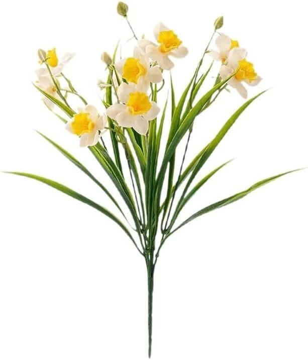 Искусственные нарциссы Light Yellow