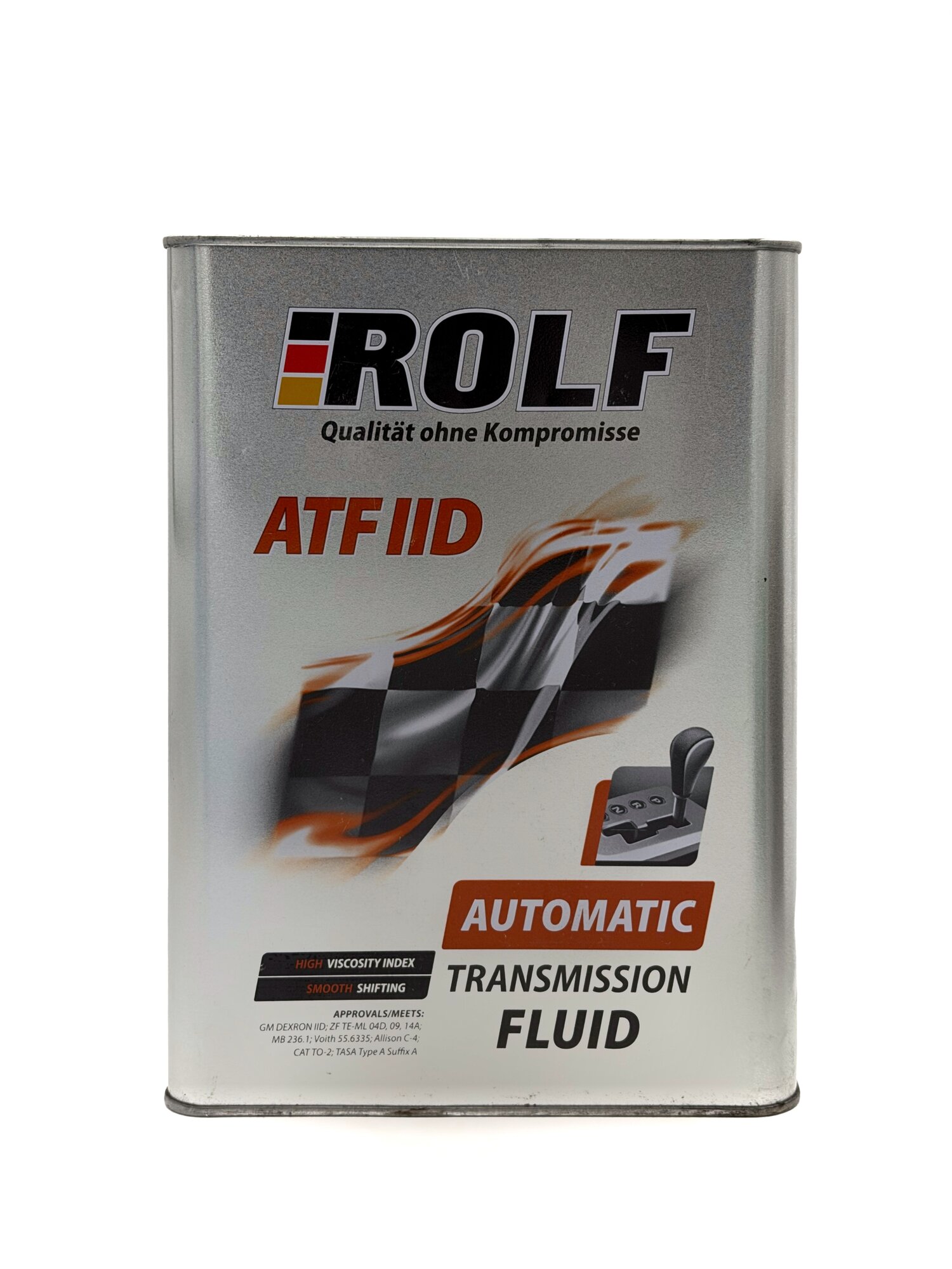 Масло трансмиссионное ROLF ATF IID, 4 литра, для автоматических трансмиссий