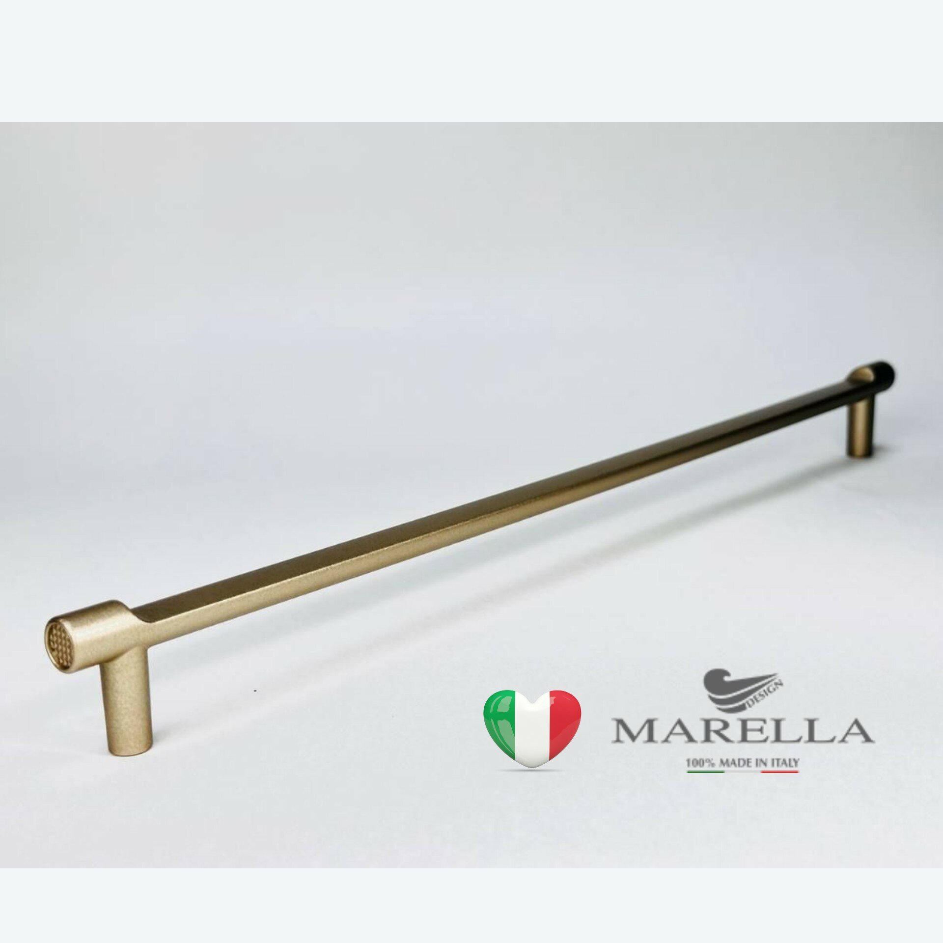 Ручка мебельная ROBERTO MARELLA "Дива", 32 см, цвет матовое золото