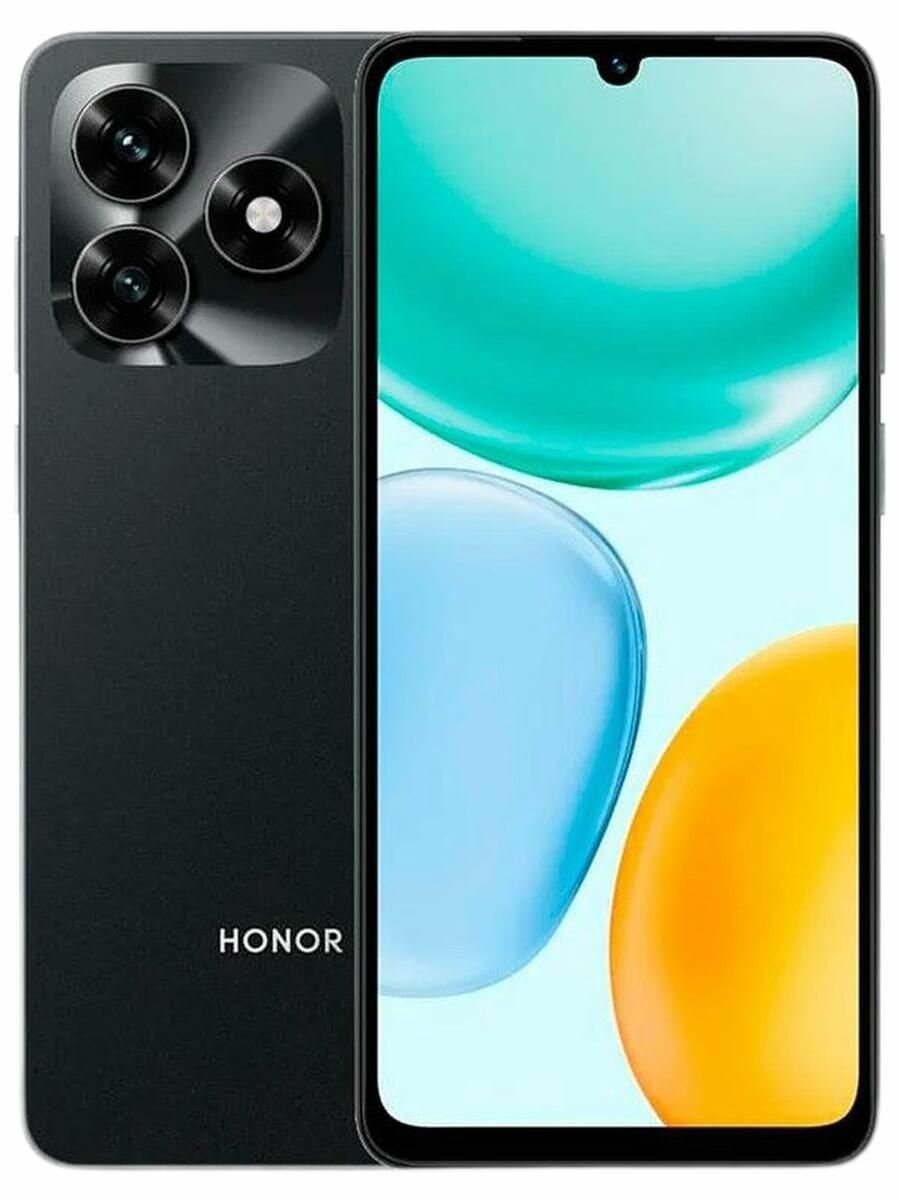 Смартфон Honor X5c 4/64Gb Black, черный