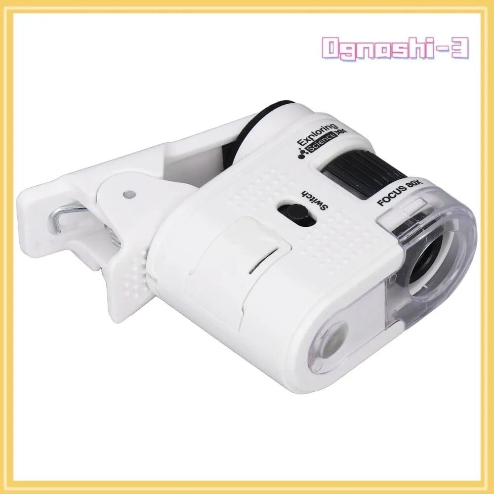 Научный карманный микроскоп, многофункциональный, для использования в походах и учебе