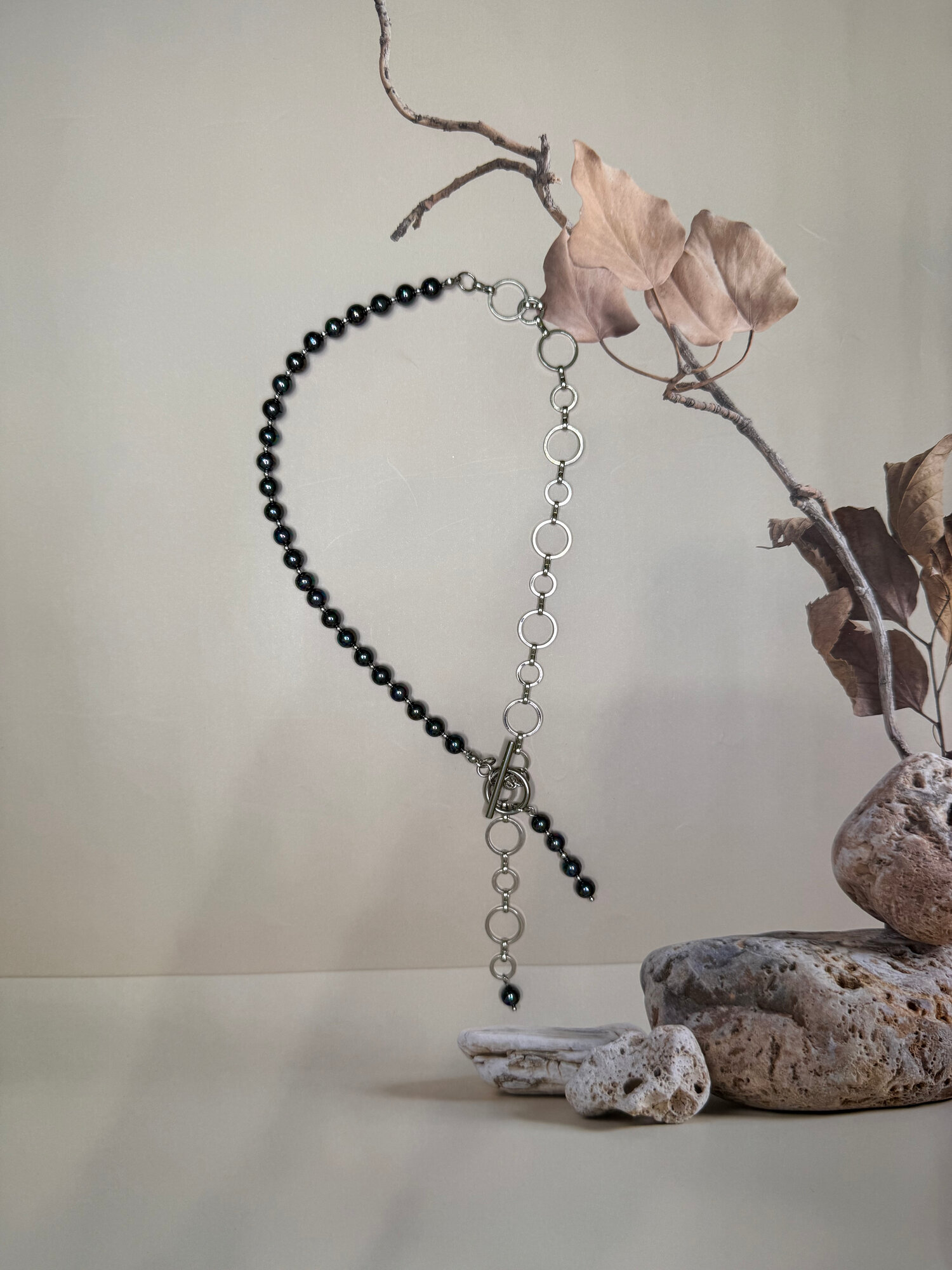 Колье, жемчуг имитация