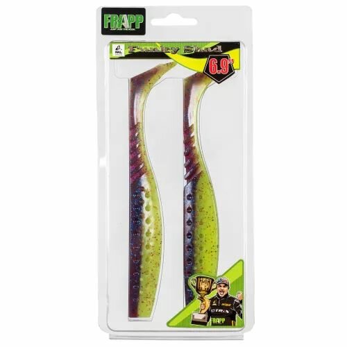 Силиконовая приманка Frapp Funky Shad 6.9 19см. 2шт. вес: 34,5гр. #32