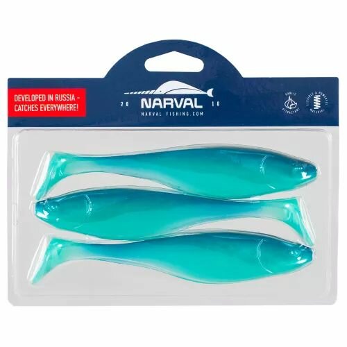 Силиконовая приманка Narval Commander Shad 18см #048 3шт.