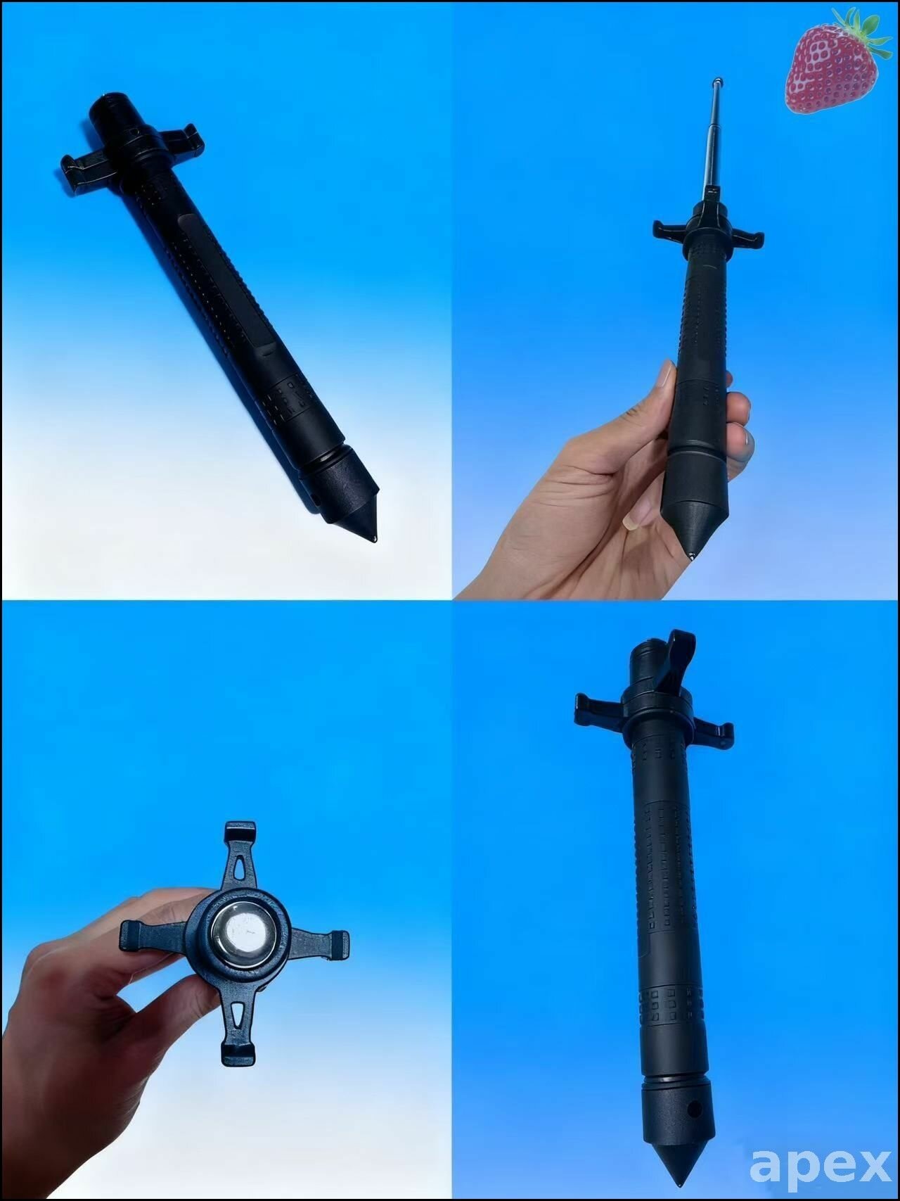 Защитный жезл для авто 570 мм сталь прочная