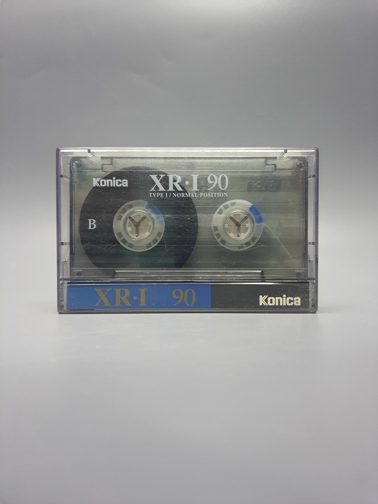 Аудиокассета Konica XR-I-90, Тип: Normal, Япония, 1990г.