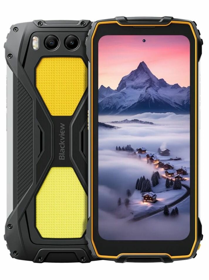 Смартфон Blackview BV7300 6/256Gb, желтый / Yellow / 6.5 дюймa