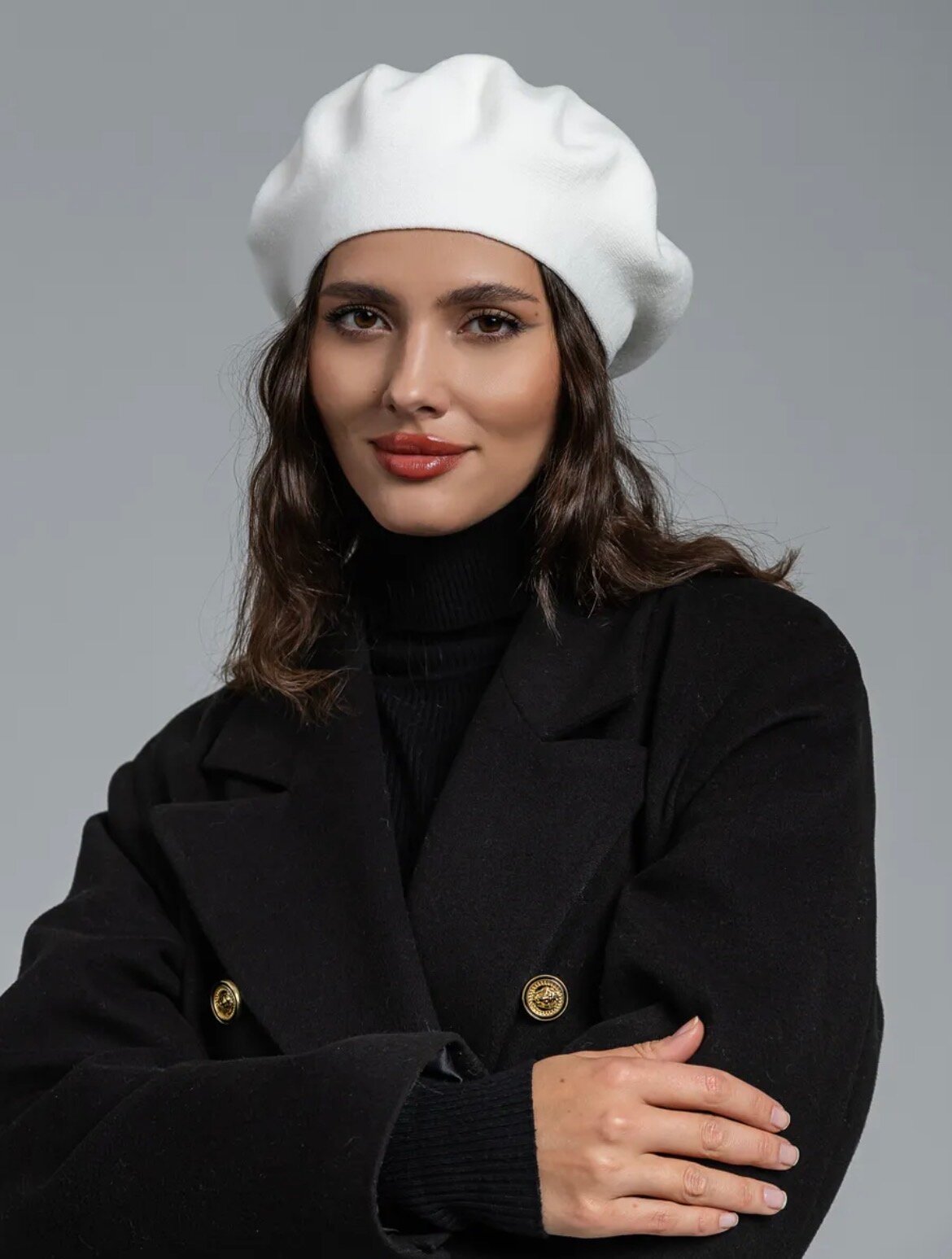 Берет  для девочек и женщин