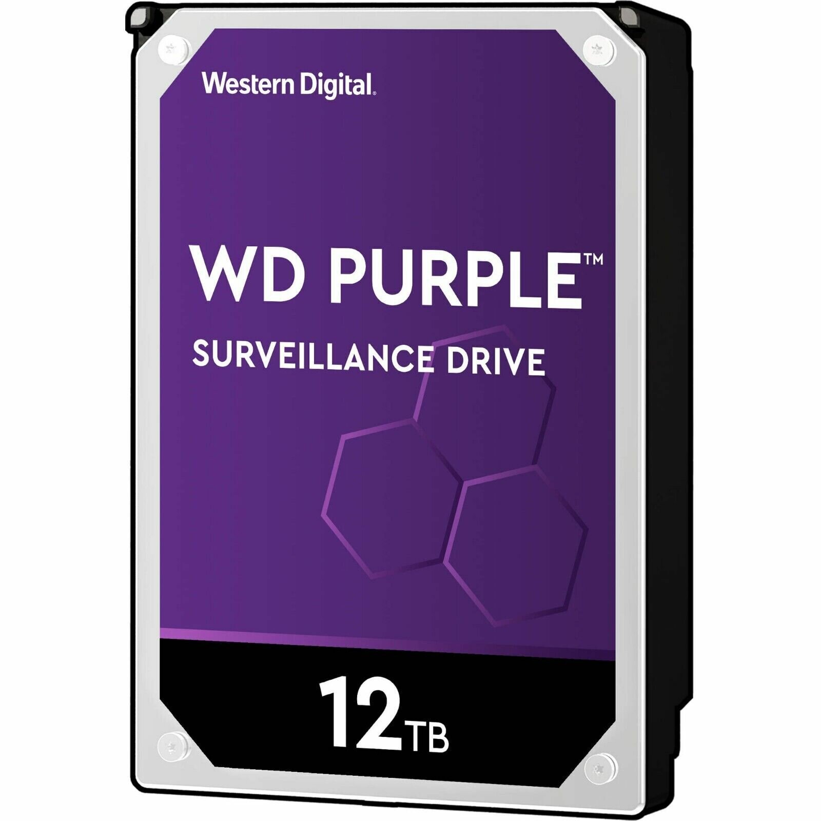 12 ТБ Жесткий диск WD Purple WD122PURX, HDD, SATA III, 3.5"