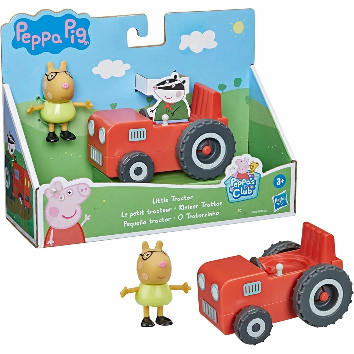 Игровой набор Peppa Pig "Маленький трактор", для детей от 3 до 5 лет, 8 см, 1 фигурка