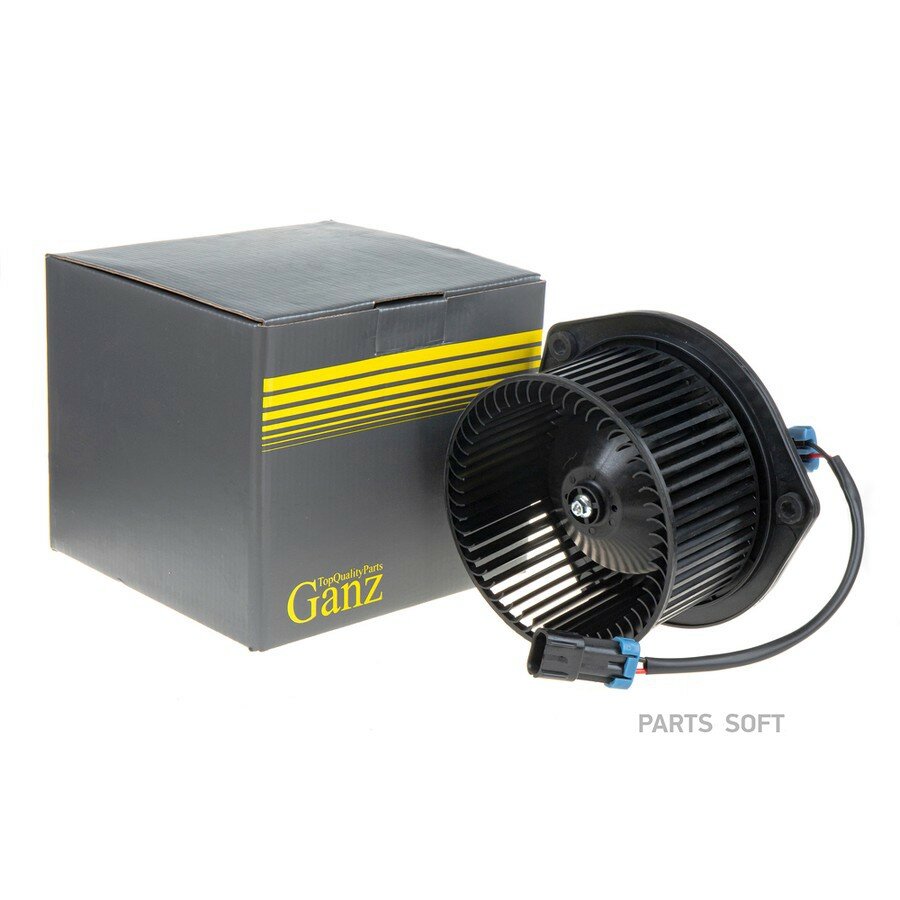 Вентилятор отопителя (мотор) ВАЗ 2110-2112 / 1117-1118 / 2170 GANZ GIC06204 от официального дистрибьютора, GANZ, артикул GIC06204
