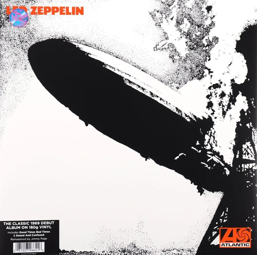 Виниловая пластинка Led Zeppelin Led Zeppelin (LP) 180g 1LP Album 2020 Remastered Atlantic