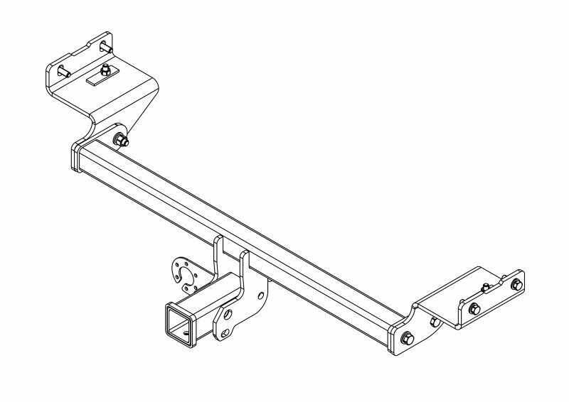 Фаркоп для Hyundai Creta 2016-2021 Тип шара: E. Нагрузки: 1300/75 кг, HY 29B