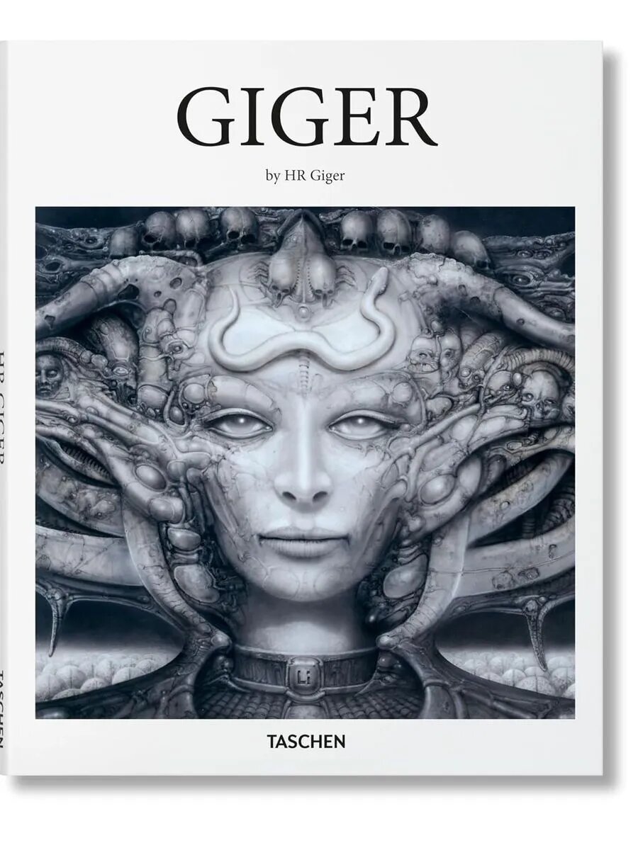 Giger монография Х. Р. Гигера | Taschen — Швейцарский художник Х. Р.