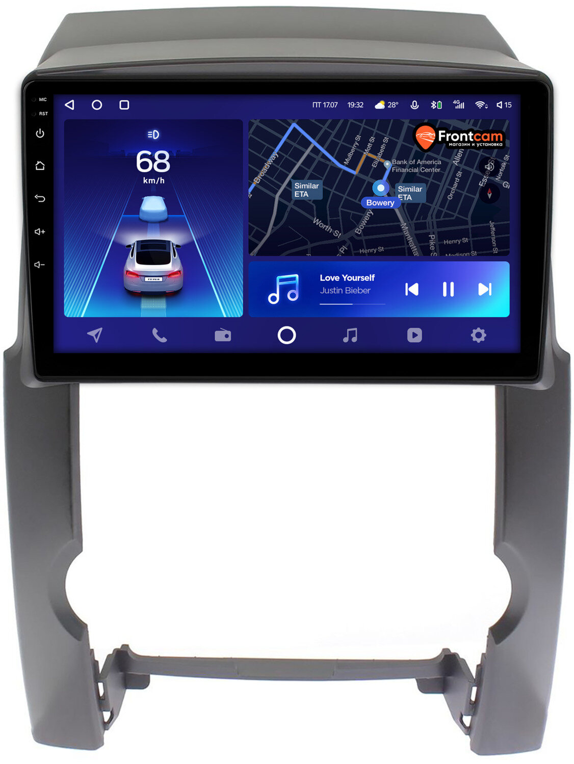 Штатная магнитола Kia Sorento 2 2009-2012 (без усилителя) Teyes CC2 PLUS 6/128 10" RM-10-1131 Android 10 (4G-SIM, DSP, QLed)