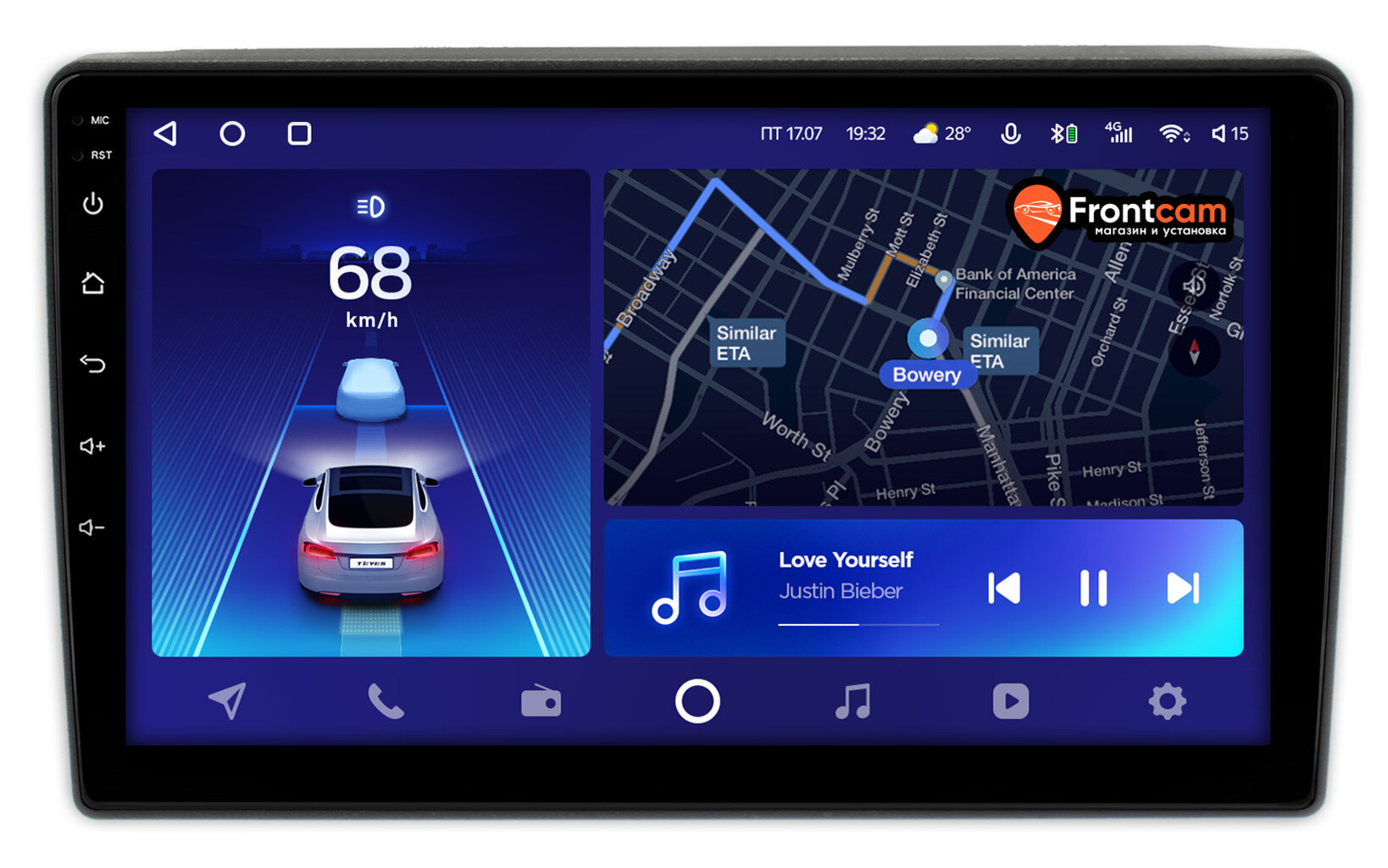 Штатная магнитола Teyes CC2 PLUS 6/128 9" RM-9-1259 Mazda Tribute 2000-2007 Android 10 (4G-SIM, DSP, QLed)