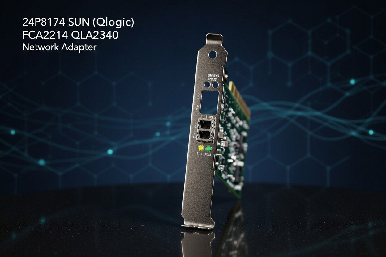 24P8174 Сетевой Адаптер SUN (Qlogic) FCA2214 QLA2340-CK FC5010409-22 2Гбит/сек Single Port Fiber Channel HBA PCI/PCI-X