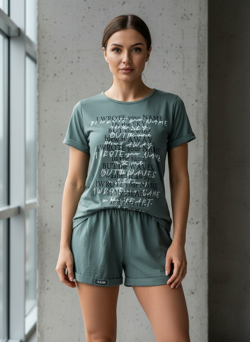 Пижама женская с шортами