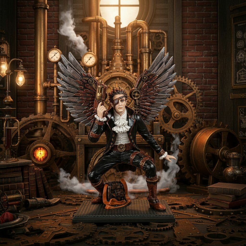 Статуэтка в стиле Стимпанк Мужчина