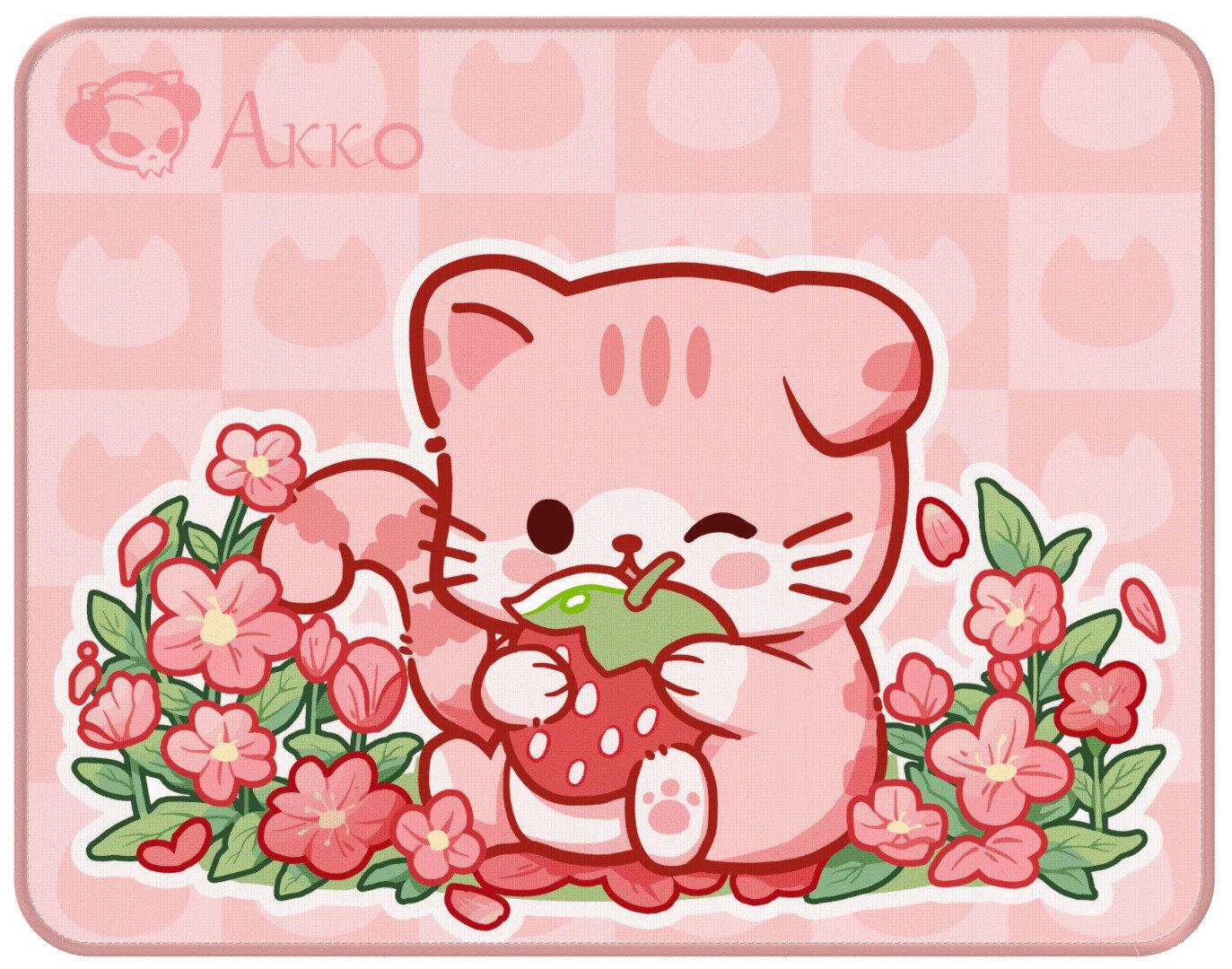 Akko Cat Theme Mouse Pad, оранжевый, коврик для мыши