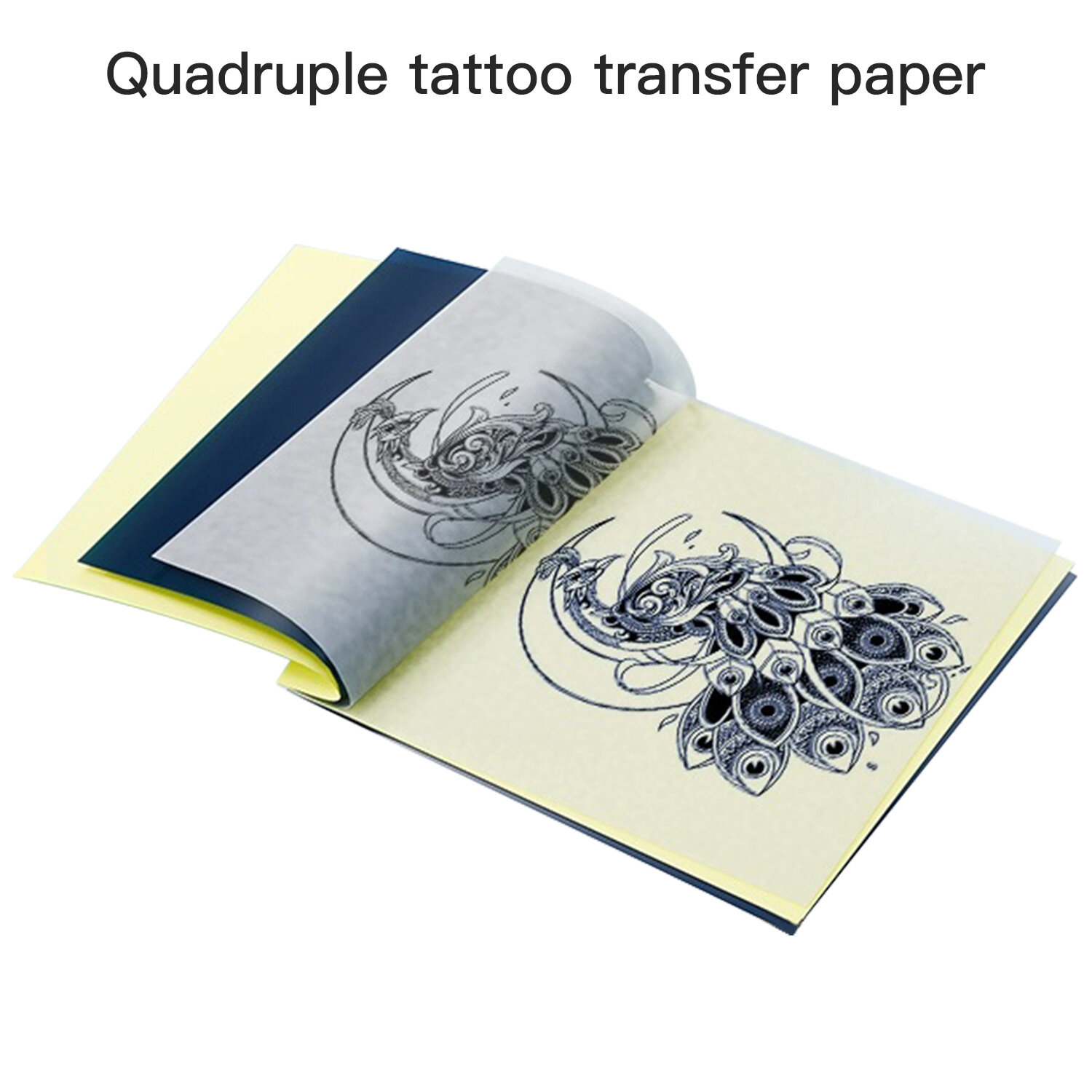 Термопринтер с ИИ для трансграничной персонализации, портативный Bluetooth-принтер формата А4 для печати документов и тестовых заданий для мобильных телефонов и компьютеров