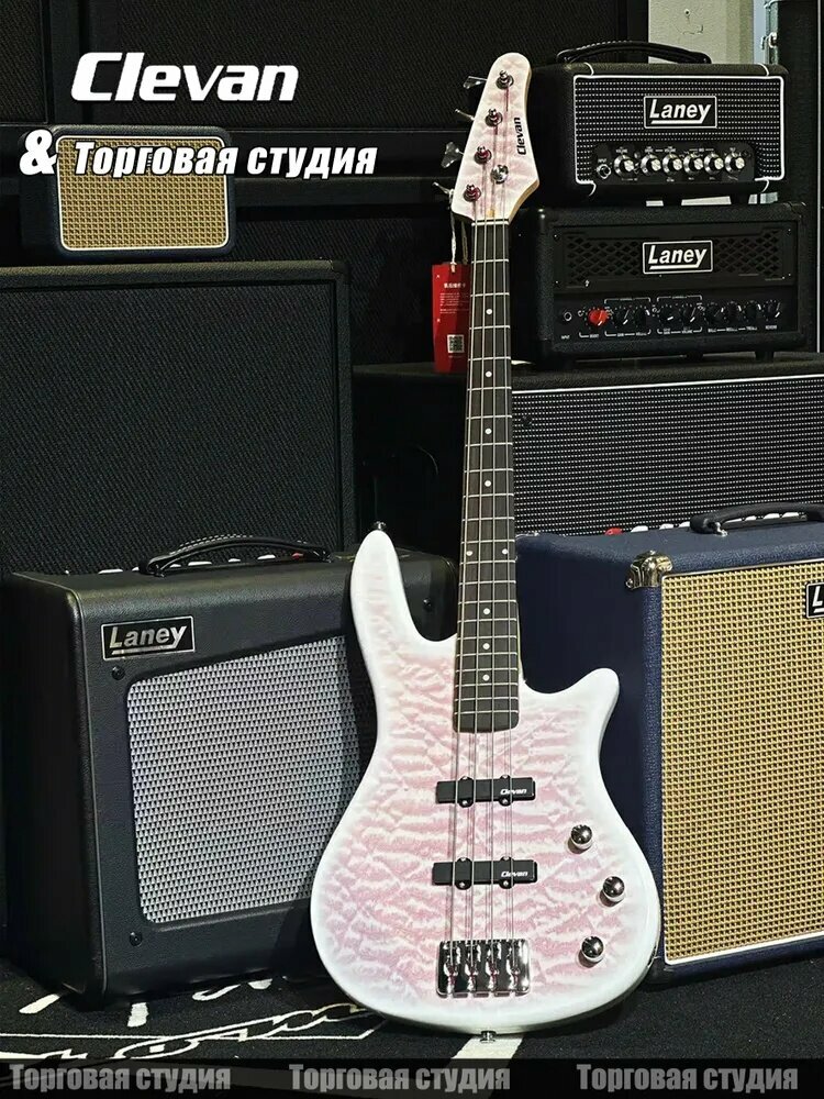 Clevan Бас-гитара CTH 4-струнная