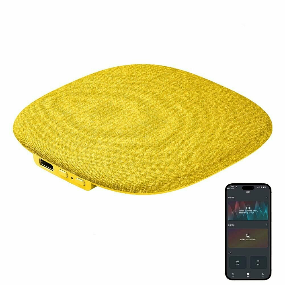Новая колонка для сна под подушкой 2026 года, Bluetooth-колонка для сна под подушкой, миниатюрная портативная колонка под подушкой со стереобасами, наушники Private SleepHeadphones, управление через приложение и таймер автоматического отключения.