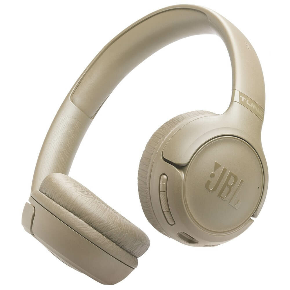 Беспроводные наушники JBL Tune 530BT, накладные, бежевый (JBLT530BTBEGEU)