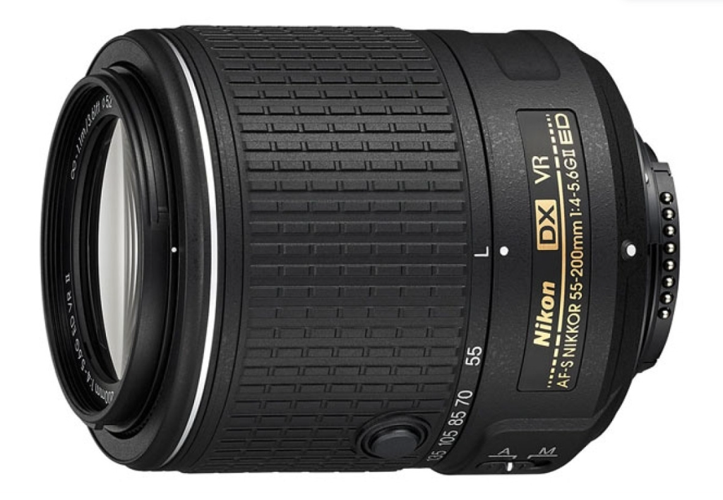 Объектив Nikon 55-200mm f/4-5.6G AF-S DX ED VR II Nikkor