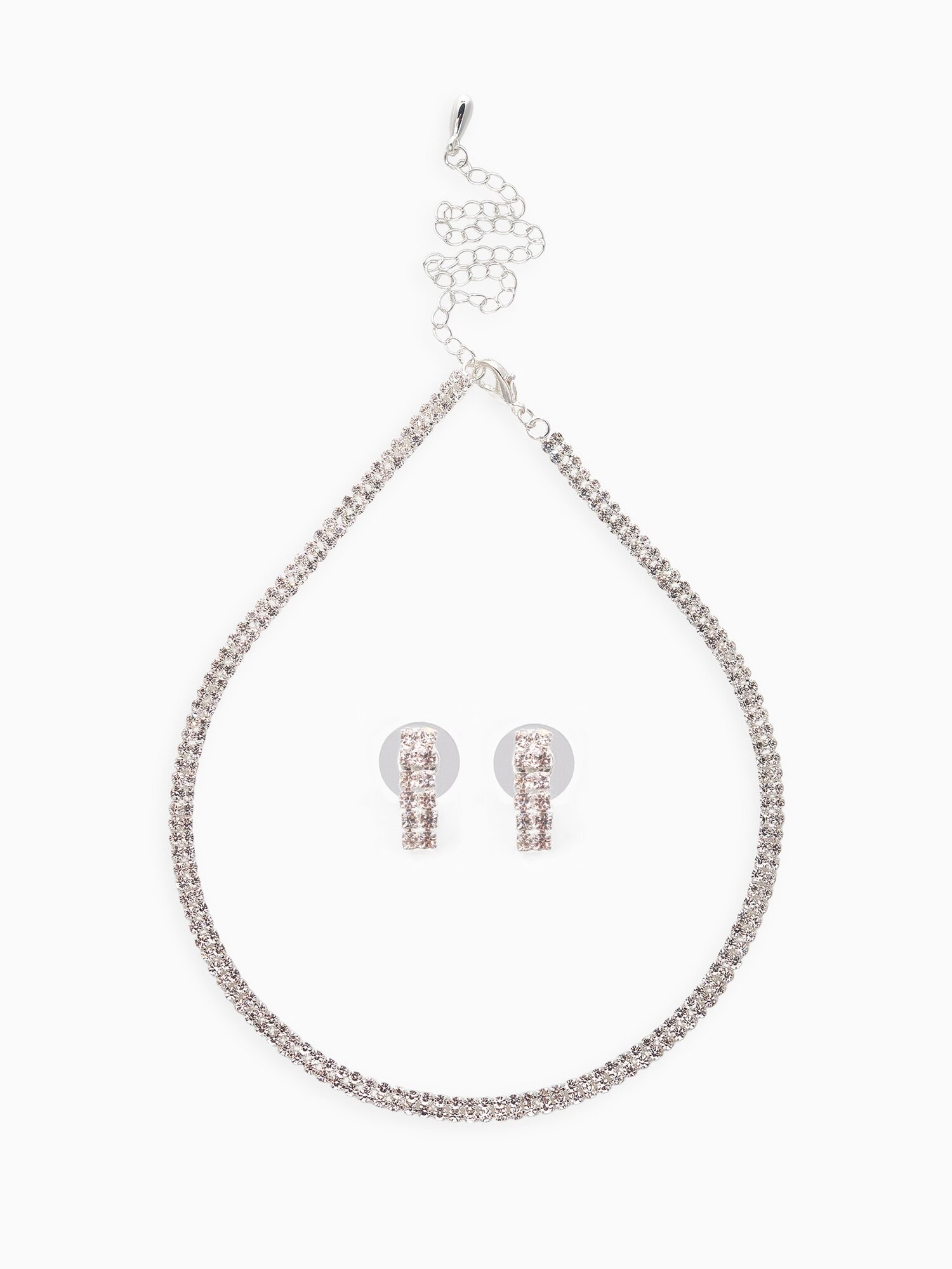 Комплект бижутерии: чокер, серьги