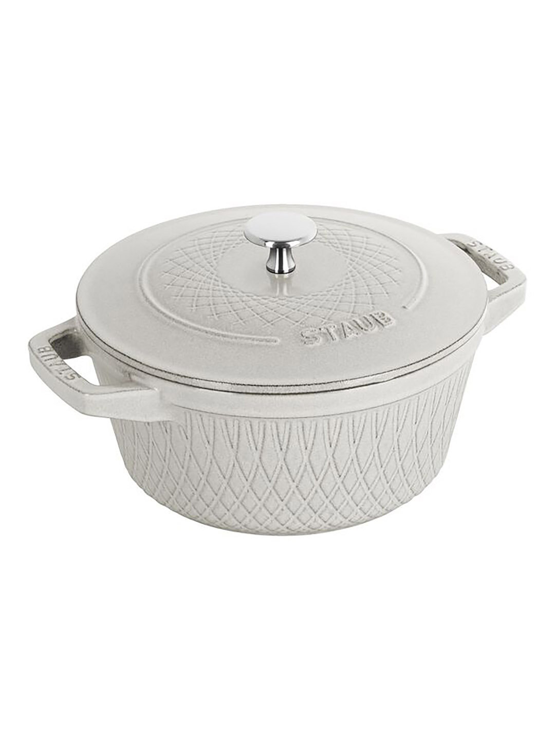 Кокот чугунный Staub La Cocotte 4.25 л, белый трюфель, покрытие эмаль