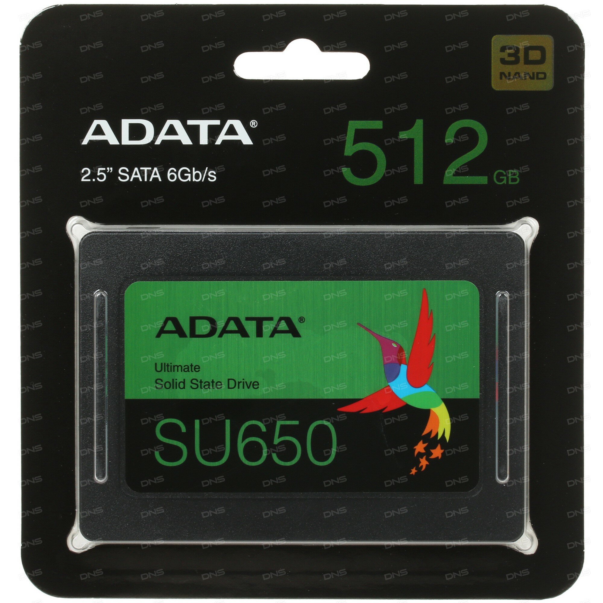 512 ГБ 2.5" SATA накопитель ADATA SU650 [ASU650SS-512GT-R]