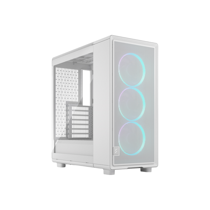 Корпус для ПК Fractal Design Epoch TG RGB Clear Tint, Midi Tower, белый, под ATX, mATX, Mini-ITX FD-C-EPO1A-05