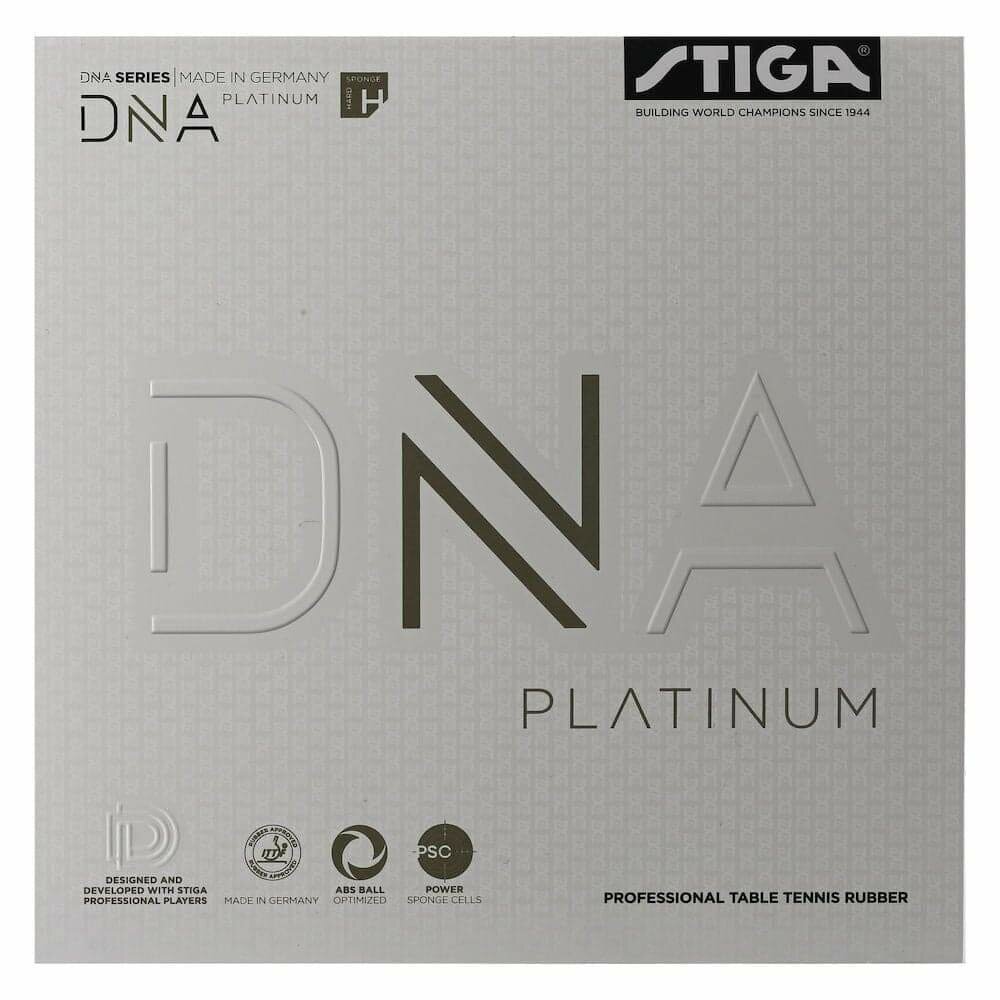 Накладка для ракетки настольного тенниса профессиональная STIGA DNA Platinum H, 2.3 mm (черная)