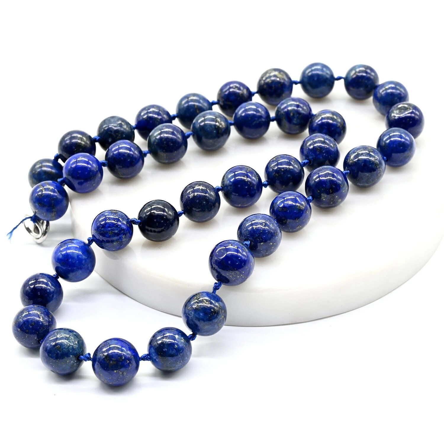 Бусы, лазурит